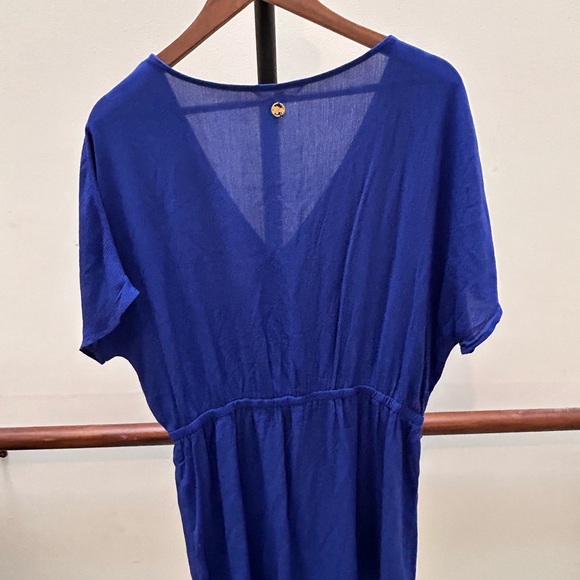 Swim | Hawaiian Tropic Royal Blue Cover Up Size Xl | Poshmark
